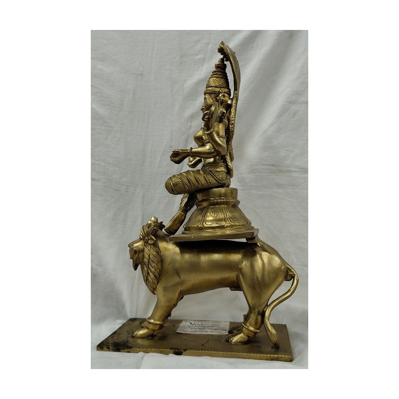 Kolhapur Mahalakshmi bronze statue
